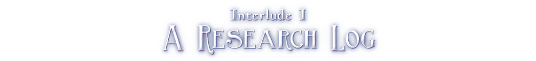 ~ Interlude I ~ A Research Log ~ - The Enchanted Library - Fimfiction